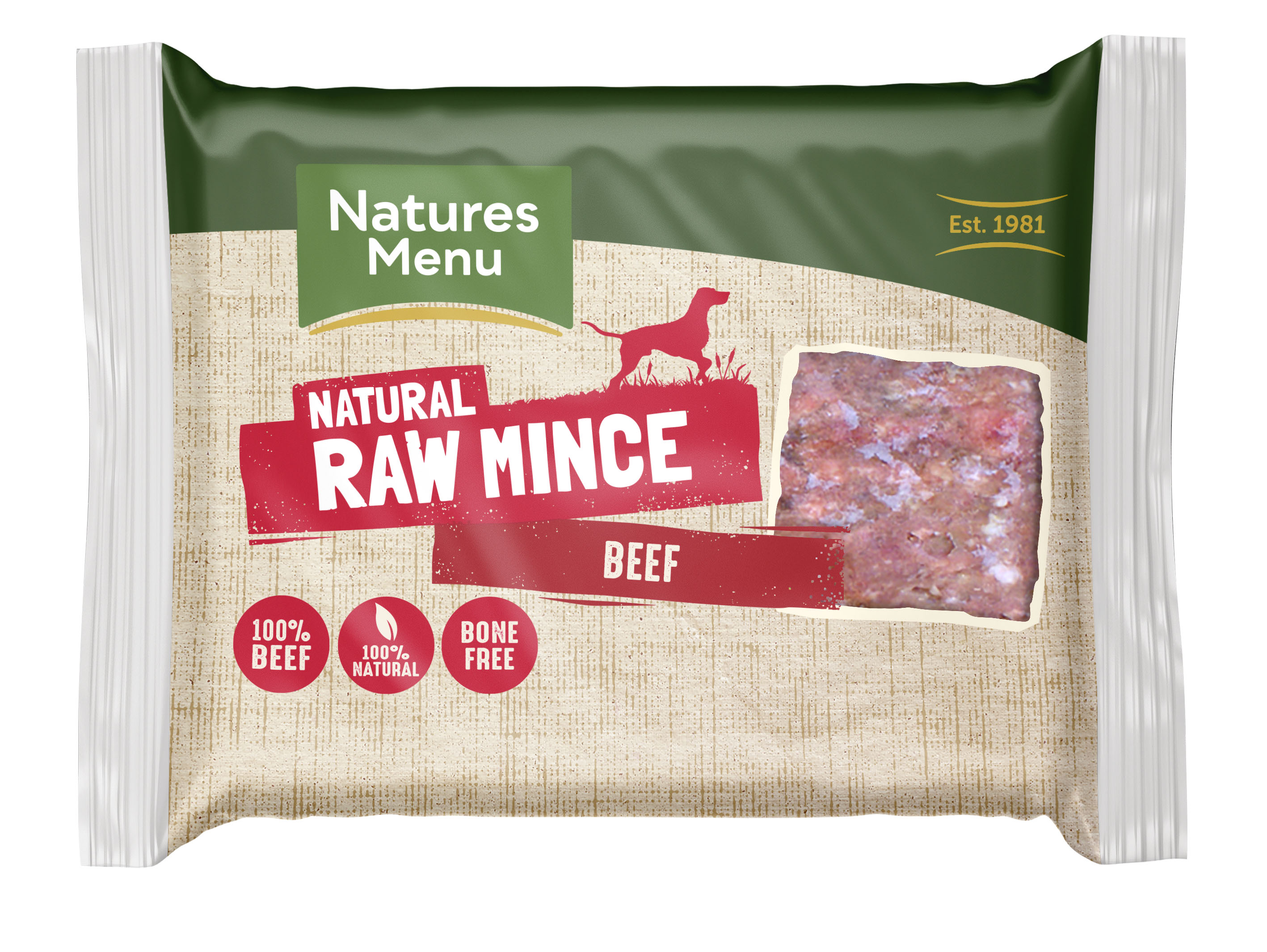 Frozen Minced All Beef 400g - Pet Perfection