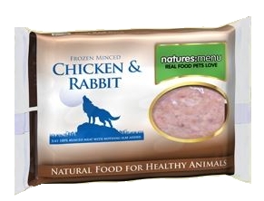 Frozen Minced Rabbit & Chicken 400g - Pet Perfection